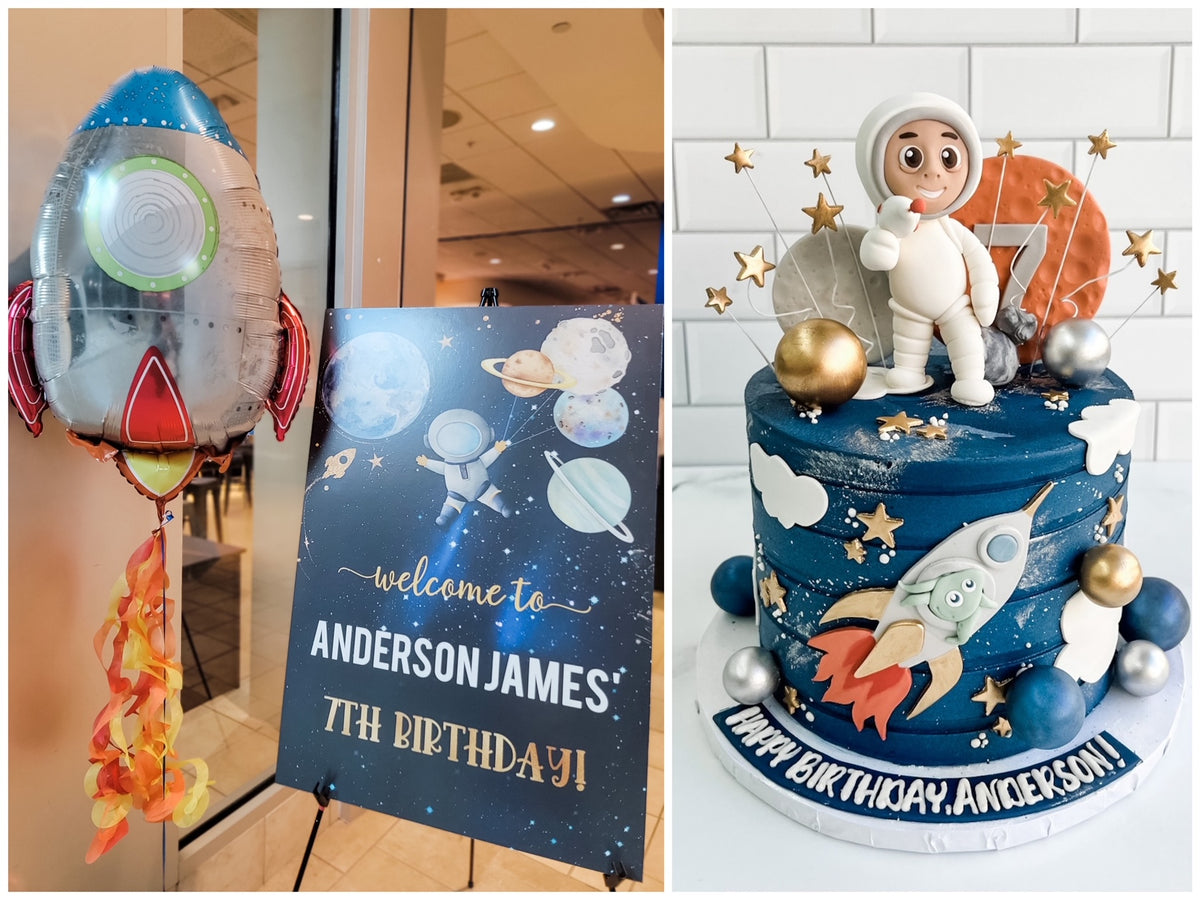Out-of-this-World Cakes: Making Your Astronaut Party a Blast! – Blue ...