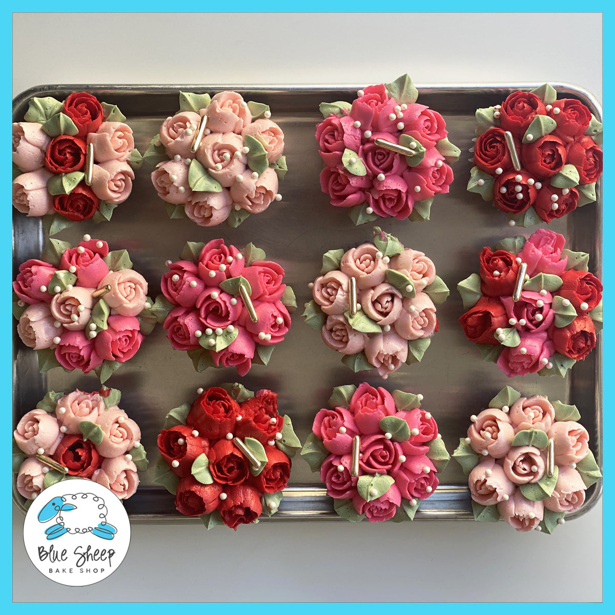 Custom Cupcakes/Cake Jars – Blue Sheep Bake Shop