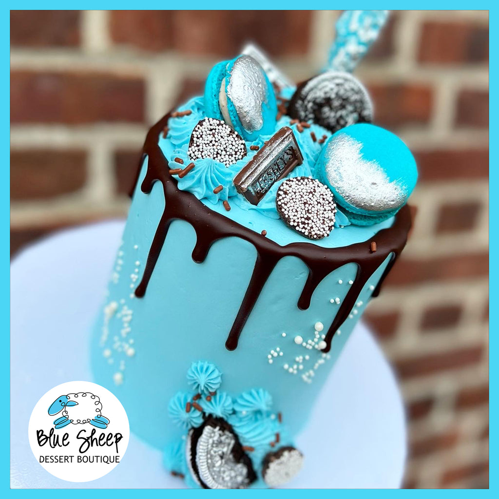 Azul Gateau Birthday Cake – Blue Sheep Bake Shop