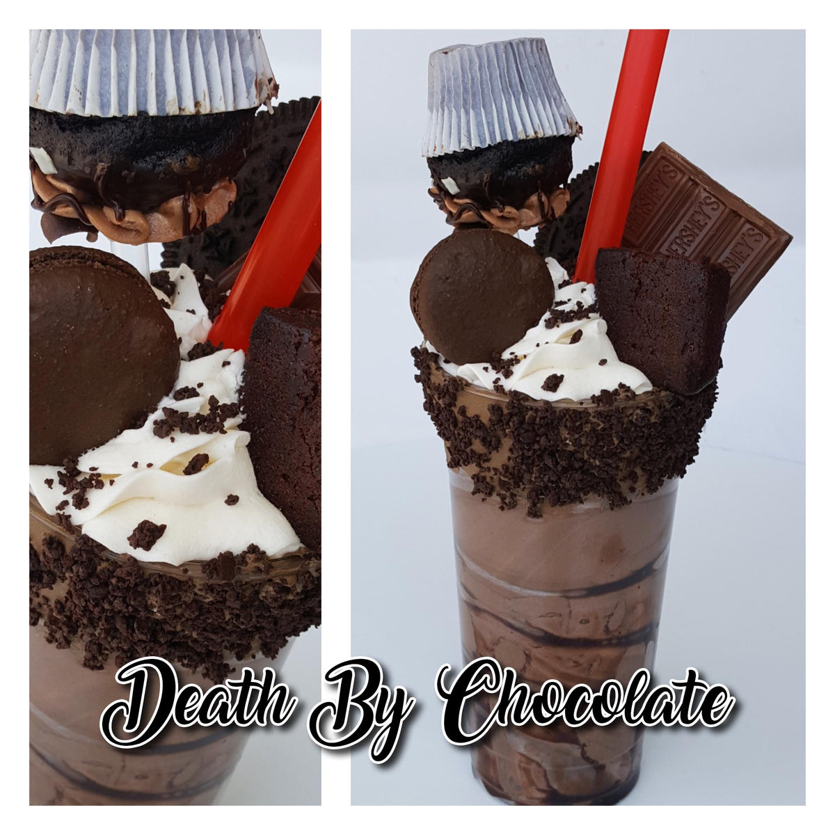 Over The Top Death By Chocolate Milkshake – Blue Sheep Bake Shop