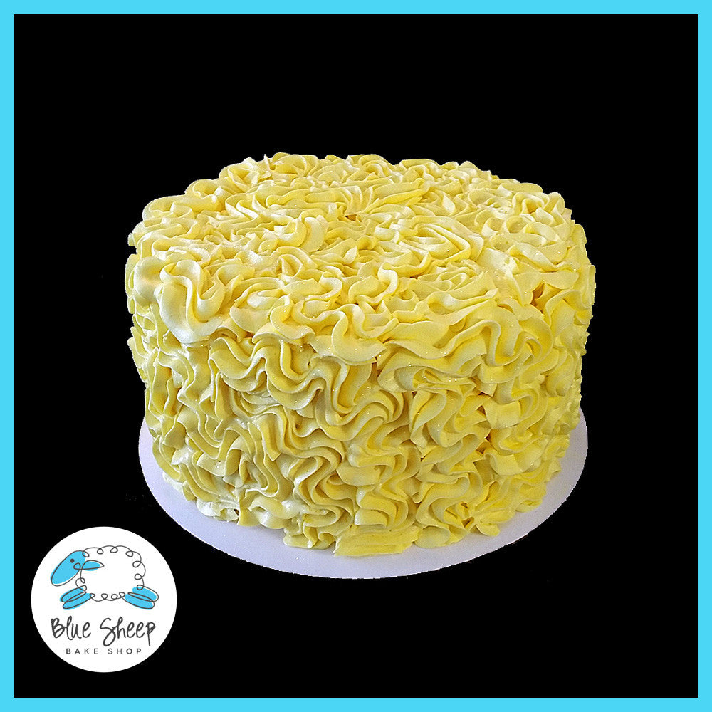 Buttercream Frilly Cake – Blue Sheep Bake Shop