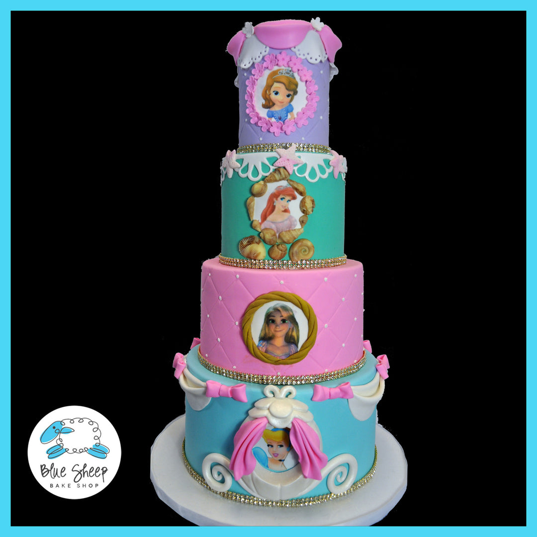 Princess Birthday Cake – Blue Sheep Bake Shop