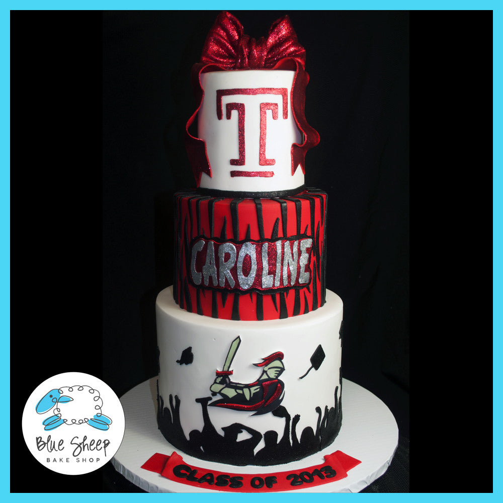 Caroline's Glittery Graduation Cake – Blue Sheep Bake Shop