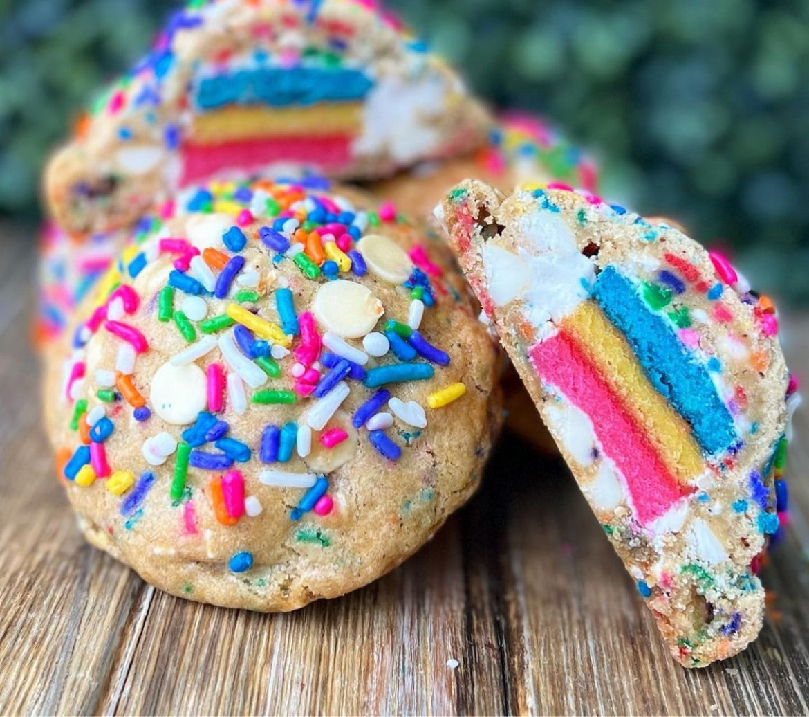 STUFFED Birth-YAY Cookie – Blue Sheep Bake Shop