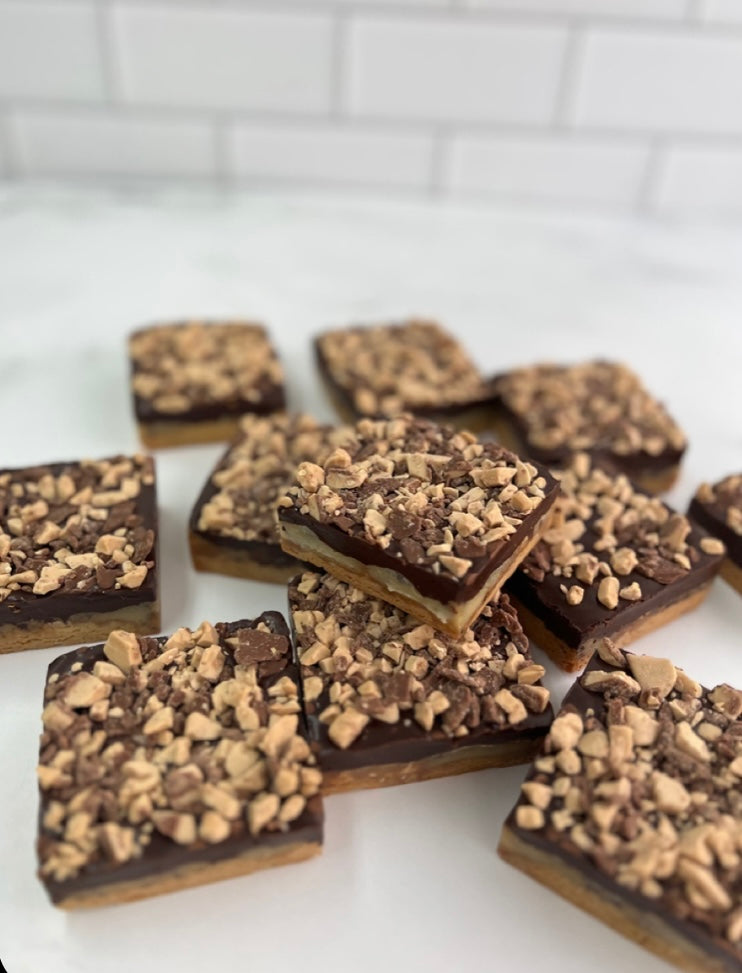 London Toffee Bars – Blue Sheep Bake Shop