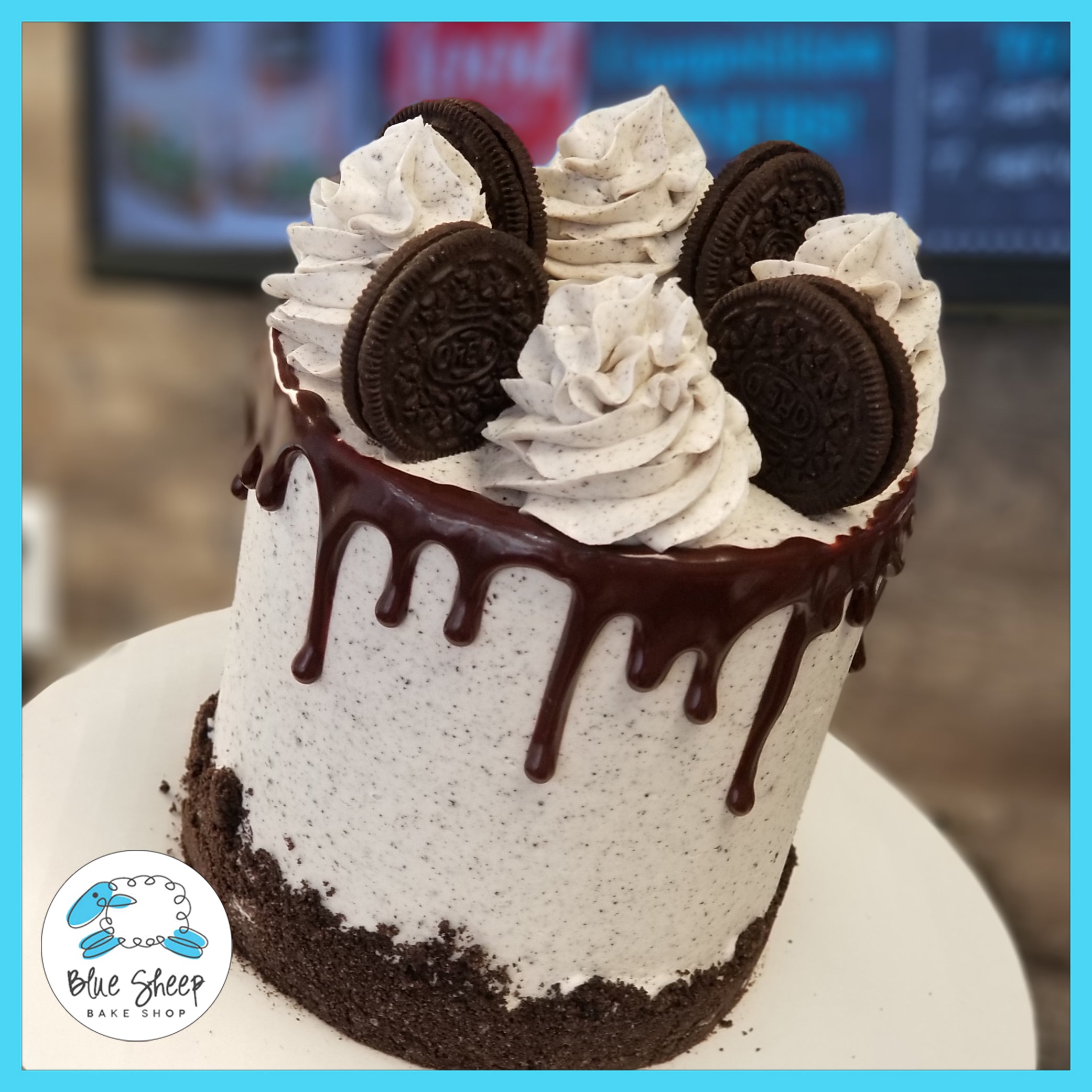 Oreo To Go Birthday Cake – Blue Sheep Bake Shop
