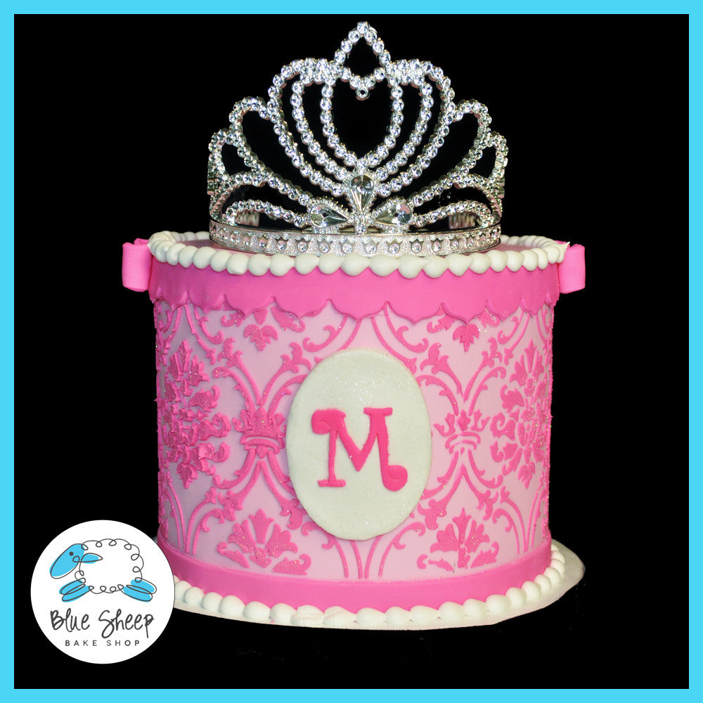 Pink Princess Cupcake Tower Topper – Blue Sheep Bake Shop