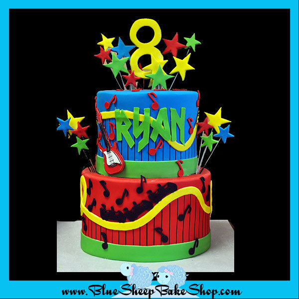 Roller Coaster Birthday Cake – Blue Sheep Bake Shop