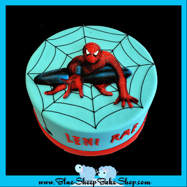 Spiderman Birthday Cake – Blue Sheep Bake Shop