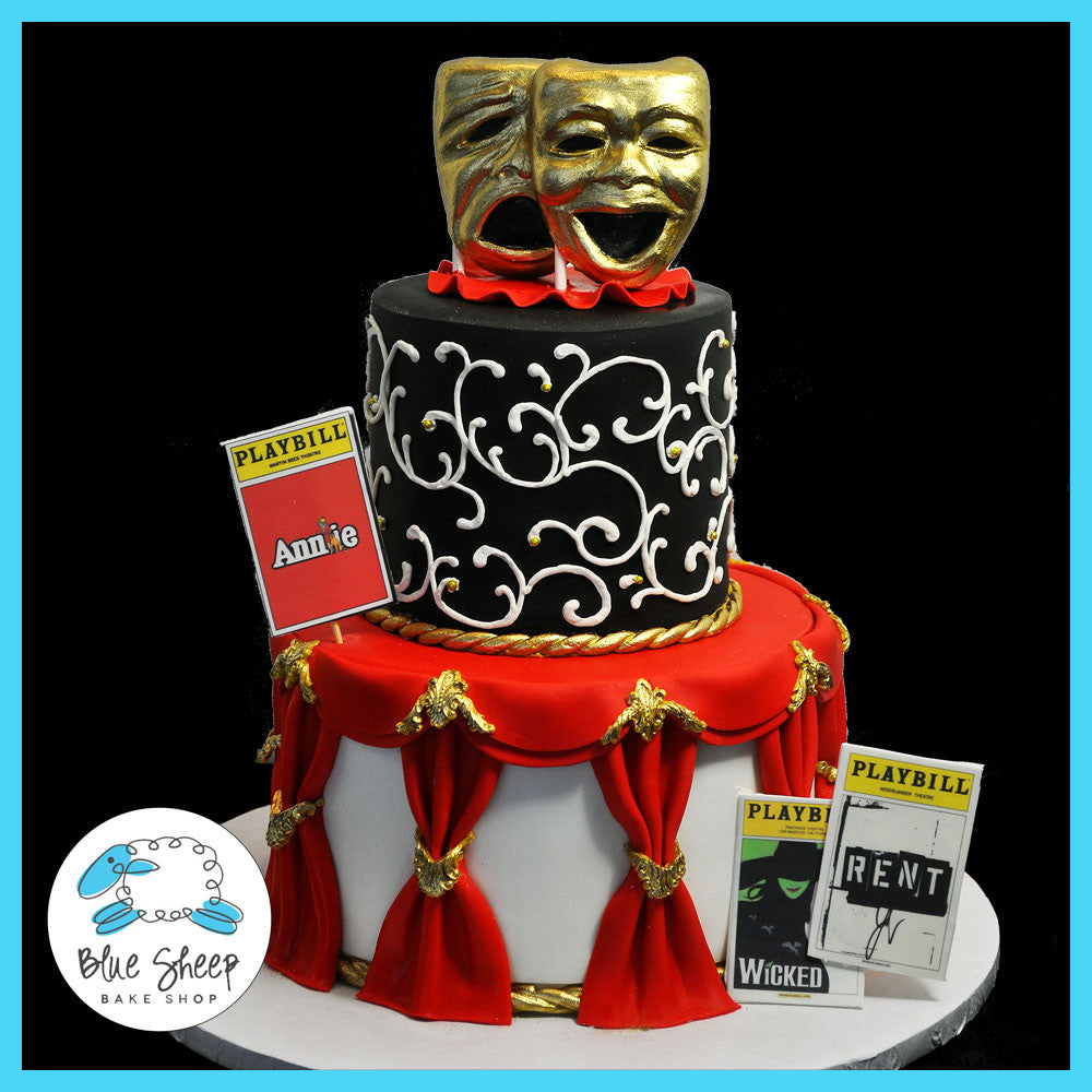 Broadway Theater Cake – Blue Sheep Bake Shop