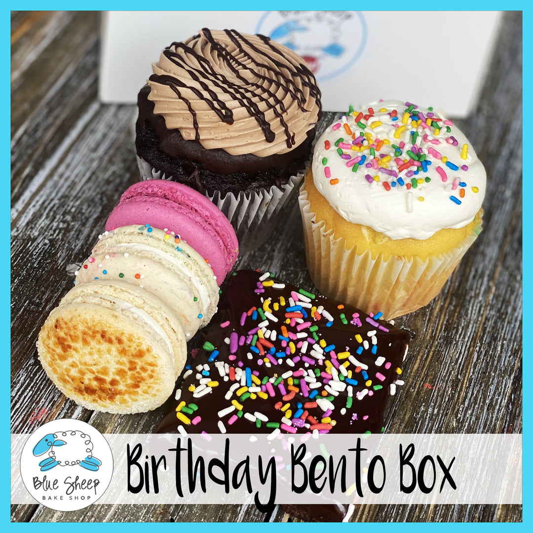 Birthday Bento Box – Blue Sheep Bake Shop