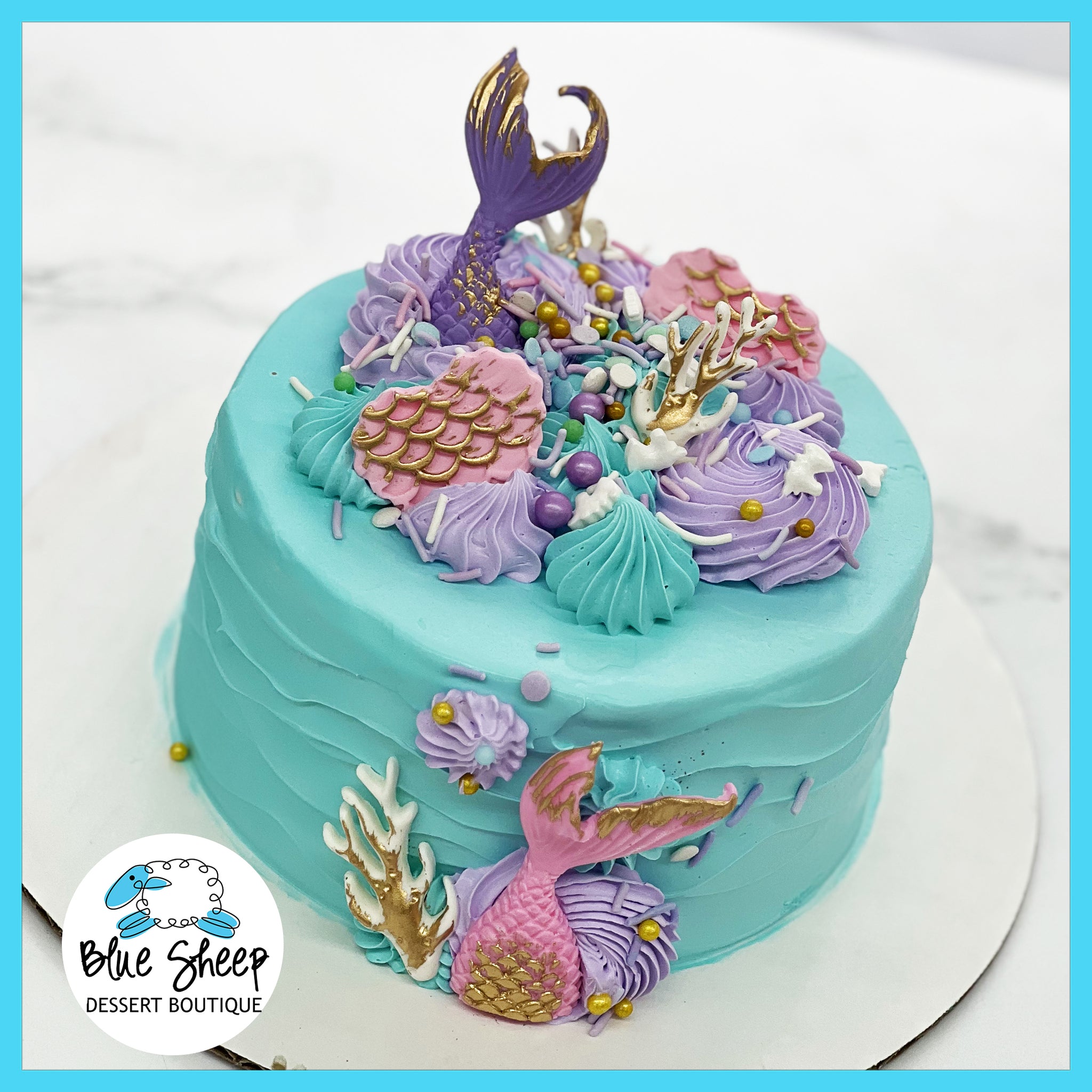 Mermaid Ice Cream Cake