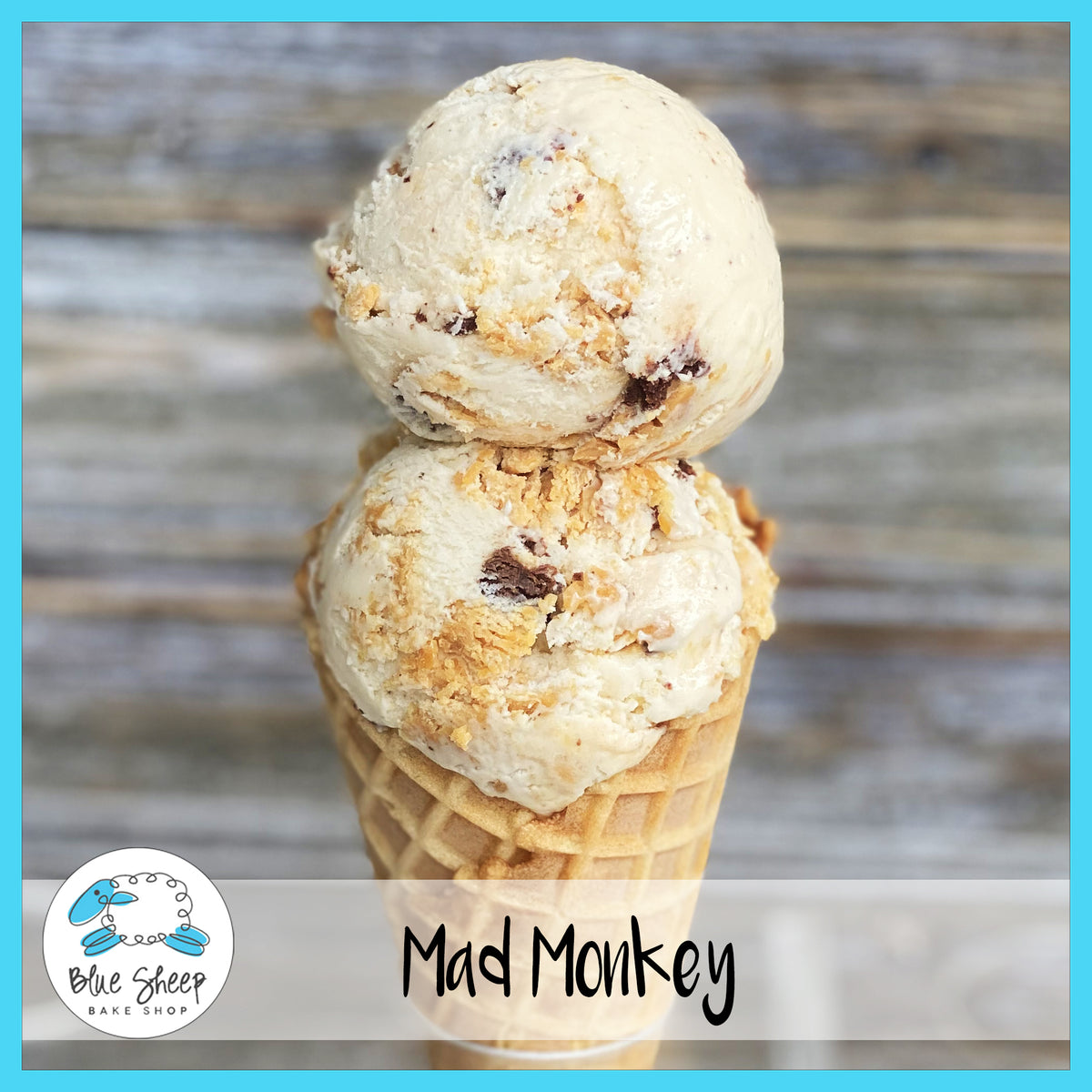 Mad Monkey Ice Cream – Blue Sheep Bake Shop