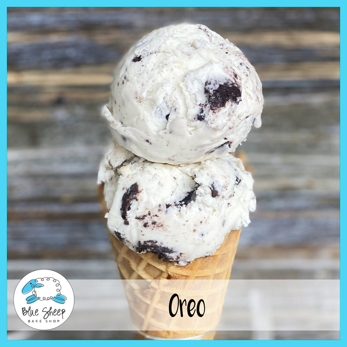 Oreo Ice Cream – Blue Sheep Bake Shop