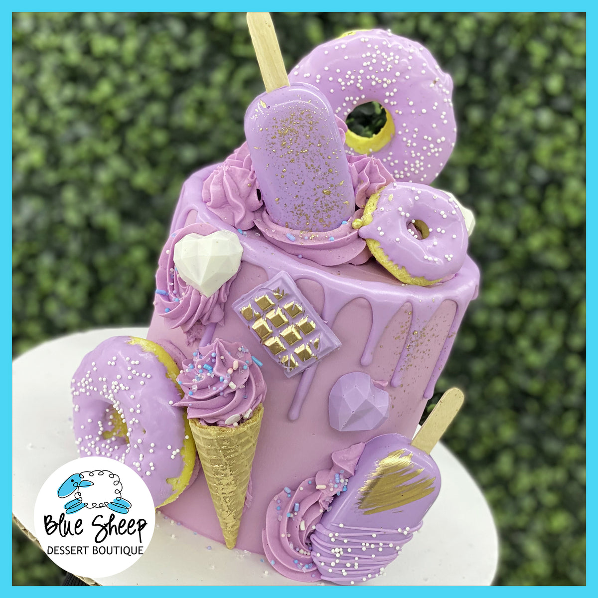Lavender Dreams Birthday Cake – Blue Sheep Bake Shop