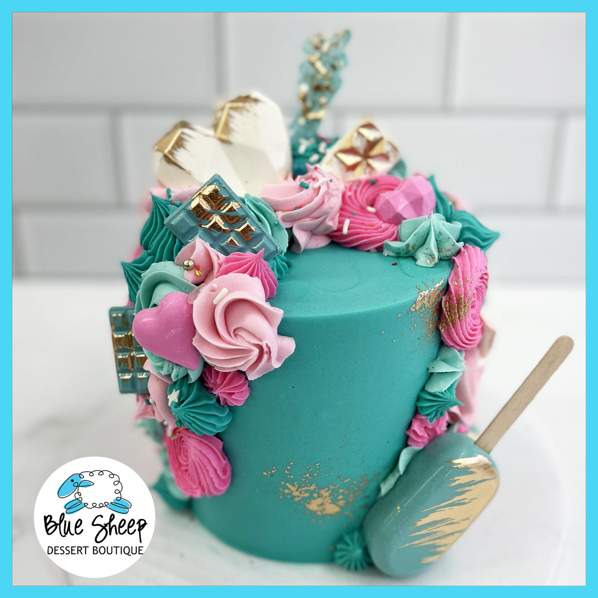 The Michelle Birthday Cake | Blue Sheep Bake Shop in Somerville, NJ