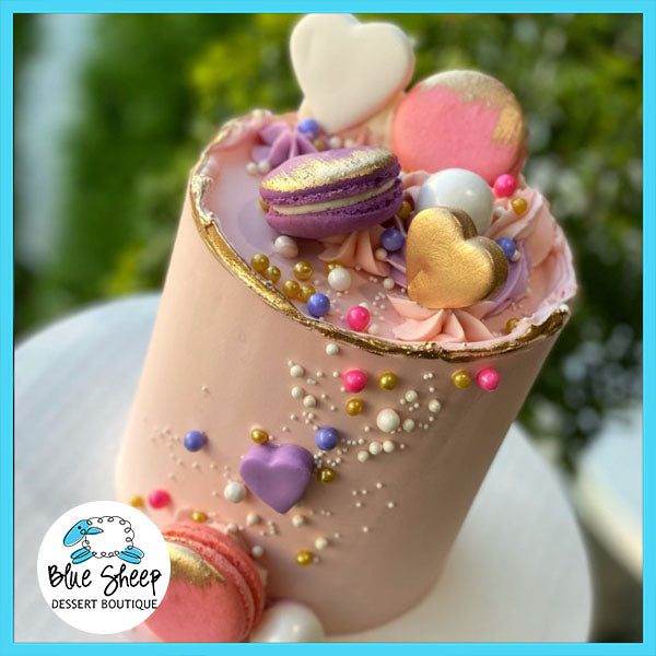Pink Amor Cake – Blue Sheep Bake Shop