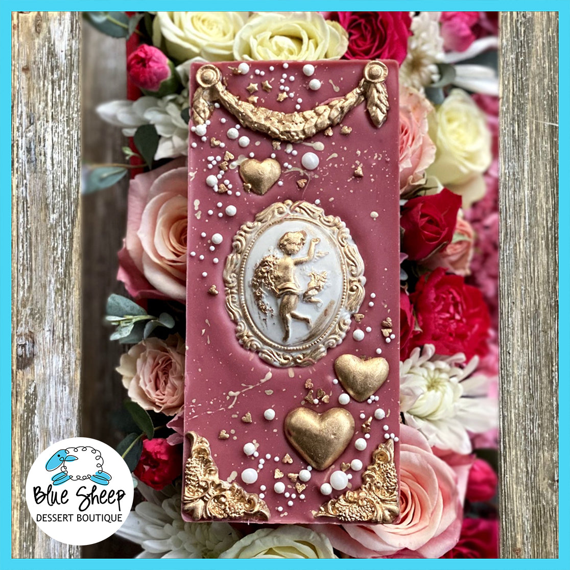 Cupid's Kiss Ruby Cocoa Bar - Limited Release! – Blue Sheep Bake Shop
