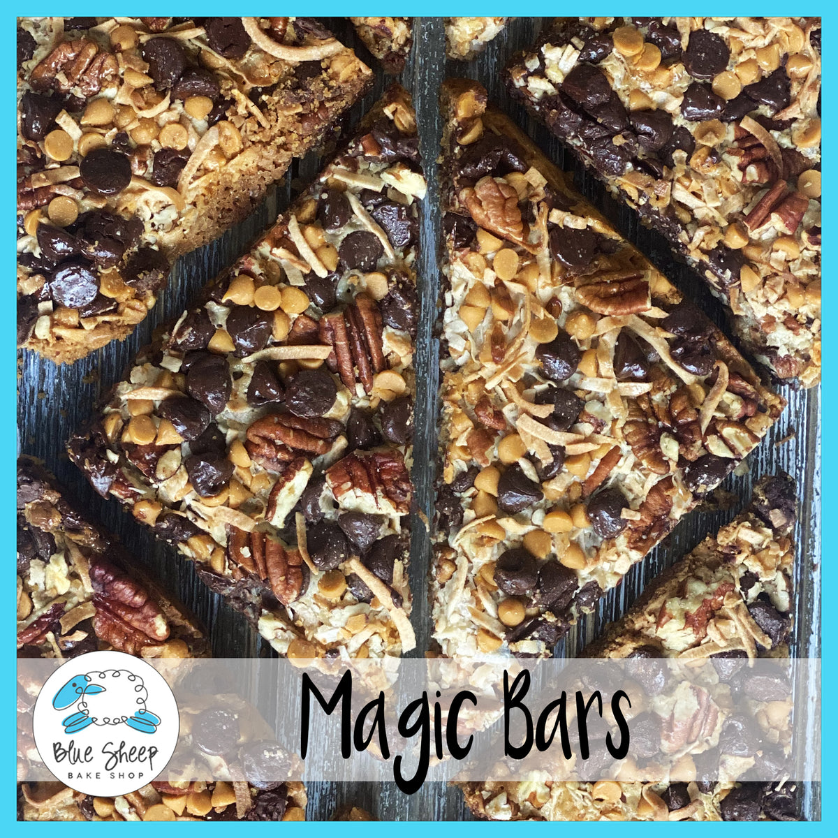 Magic Bars – Blue Sheep Bake Shop